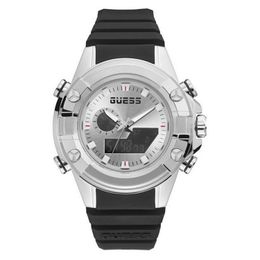 Guess Herrenuhr Quartz Braun