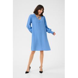Kaffe Kleid A-shape blue