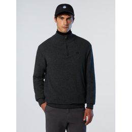 North Sails Pullover Halber Rei&szlig;verschluss aus Kaschmirmischung