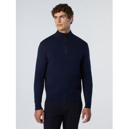 North Sails Pullover Geklebter halber Rei&szlig;verschluss