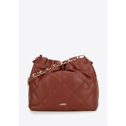 Wittchen Damen-Tasche aus rotem &Ouml;ko-Leder mit Kette