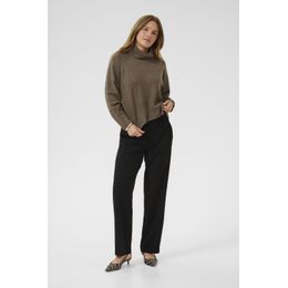 Kaffe Strickpullover KAerin Strickpullover Baggy fit brown