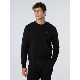 North Sails Sweatshirt Tauchgewebe mit Rundhalsausschnitt