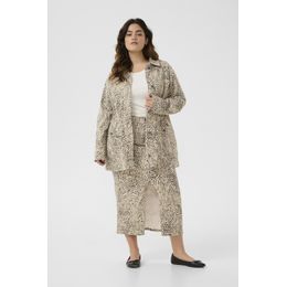 Kaffe Jeansjacke Loose fit Abstract Leopard