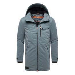 Stone Harbour Herren Winterparka Fintaan mit Fleecefutter & 2-Wege-Rei&szlig;verschluss