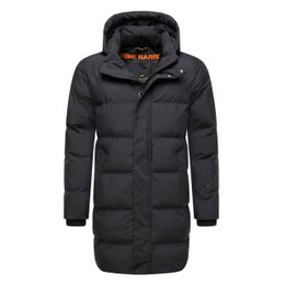 Stone Harbour Herren Wintermantel Thadeek mit abnehmbarer Kapuze & Magnettaschen