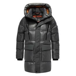Stone Harbour Herren Winterjacke Nelioon mit 2-Wege-Rei&szlig;verschluss & Kapuze