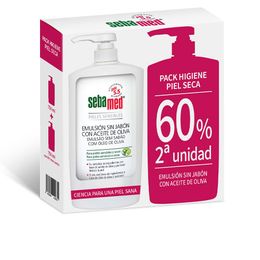 Sebamed Emulsion Ohne Seife Badegel Mit Oliven&ouml;l Duo 2 X 750 ml