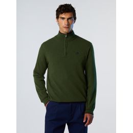 North Sails Pullover Halber Rei&szlig;verschluss aus Kaschmirmischung