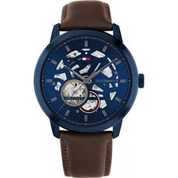 Tommy Hilfiger Herrenuhr Automatique Schwarz
