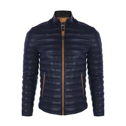 Lederjacke Sportliche Lederjacke Mit Rei&szlig;verschluss