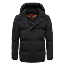 Stone Harbour Herren Winterjacke Taviaan mit Fleecekapuze & winddichtem Design