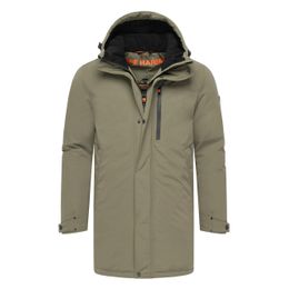 Stone Harbour Herren Winterjacke Phinoo mit Fleece-Taschen & 2-Wege-Rei&szlig;verschluss