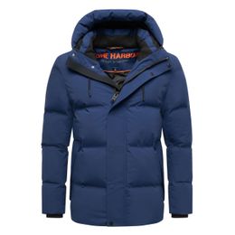 Stone Harbour Herren Winterjacke Taviaan mit Fleecekapuze & winddichtem Design