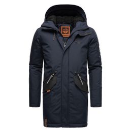 Stone Harbour Herren Winterjacke Ragaan mit Teddyfell & Kapuze