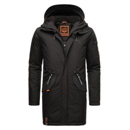 Stone Harbour Herren Winterjacke Ragaan mit Teddyfell & Kapuze
