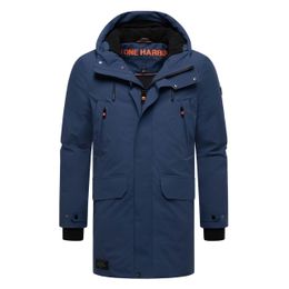 Stone Harbour Herren Winterparka Kitraan mit Magnetverschluss & Fleecefutter