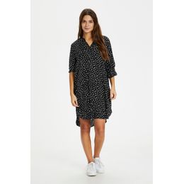 Kaffe Kleid Regular fit black white