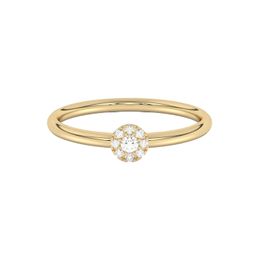 Diam Addict Ring 585 Gelbgold mit im Labor gez&uuml;chteten Diamanten