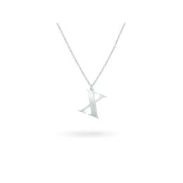 Beka & Bell BEKA&BELL Anh&auml;nger mit Kette 925-Sterling Silber Gl&auml;nzend 45cm