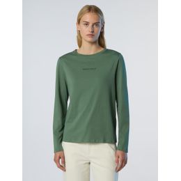 North Sails Lang&auml;rmeliges T-Shirt Mit erhabenem Logo