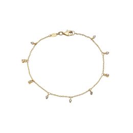 Celesta Gold Armband 375 Gold mit Zirkonia