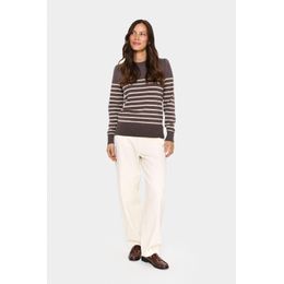 Saint Tropez Strickpullover MilaSZ Strickpullover Gerade Passform