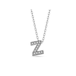 dKeniz Anh&auml;nger mit Kette Buchstabe Z 925/- Sterling Silber