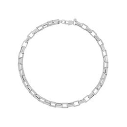 Fashionbox Kette Messing rhodiniert