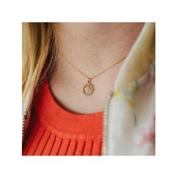 JULIE JULSEN Collier 925/- Sterling Silber vergoldet mit beweglichem Baum