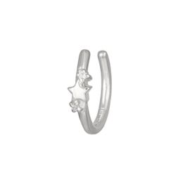 CAI Ear Cuff 925 Sterling Silber rhodiniert Stern Zirkonia