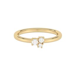 Diam Addict Ring 585 Gelbgold mit im Labor gez&uuml;chteten Diamanten