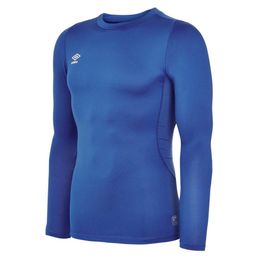 Umbro - Base Layer Oberteil Rundhalsausschnitt f&uuml;r Herren Lang&auml;rmlig (K&ouml;nigsblau)
