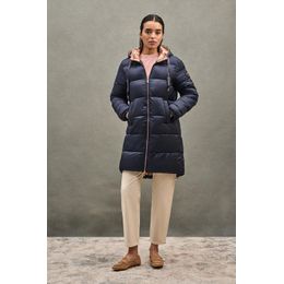 Mantel Ingrid marineblau mit Polo Club-Logo