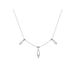 dKeniz Anh&auml;nger mit Kette 925/- Sterling Silber Pure Geometrie Silberkette