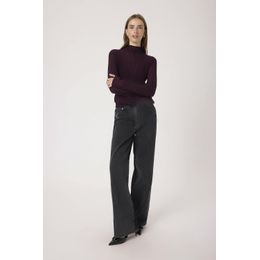 Soaked in Luxury Strickpullover SLLaisa Strickpullover Gerade Passform wine