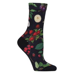 Damen Novelty Socken | Lustige Bunte Bl&uuml;mchenmuster Socken 4-7 UK