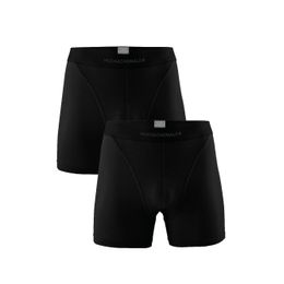 MUCHACHOMALO Herren Pima Baumwolle Boxer Shorts - 2er Pack - Herren Unterw&auml;sche