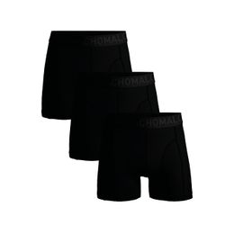 MUCHACHOMALO Herren Bambus Boxer Shorts - 3er Pack - Herren Unterw&auml;sche