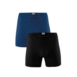 MUCHACHOMALO Herren Pima Baumwolle Boxer Shorts - 2er Pack - Herren Unterw&auml;sche