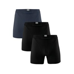 MUCHACHOMALO Herren Pima Baumwolle Boxer Shorts - 3er Pack - Herren Unterw&auml;sche