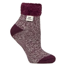 Heat Holders Damen Rippenb&uuml;ndchen Thermo-Schlafsocken f&uuml;r entspannte Stunden