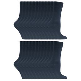 24 Paar Damen-Einfache Baumwollreiche Kniestr&uuml;mpfe