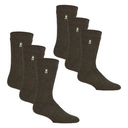 Heat Holders 6 Paar Herren Original Dicke Winterthermosocken f&uuml;r kaltes Wetter