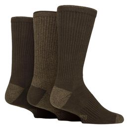 3 Paar Herren Wasserabweisende Mittelschwere Outdoor-Socken f&uuml;r Wandern & Gehen
