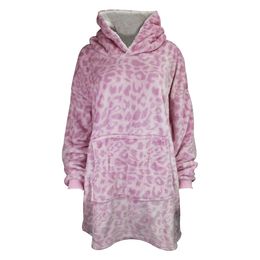 Damen Fleece Fleece-Hoodie Decke | S&uuml;&szlig;es Loungewear-Oberteil mit Kapuze