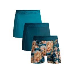 MUCHACHOMALO Herren Boxer Shorts - 3er Pack - Herren Unterw&auml;sche