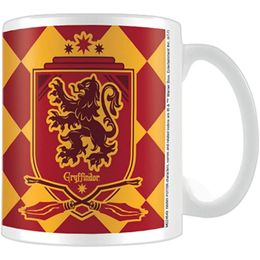 Harry Potter - Kaffeebecher, Gryffindor (Wei&szlig;/Scharlachrot/Gold)