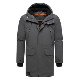 Stone Harbour Herren Winterparka Kitraan mit Magnetverschluss & Fleecefutter