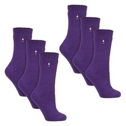 Heat Holders 6 Paar Damen Original Dicke Winter-Thermosocken